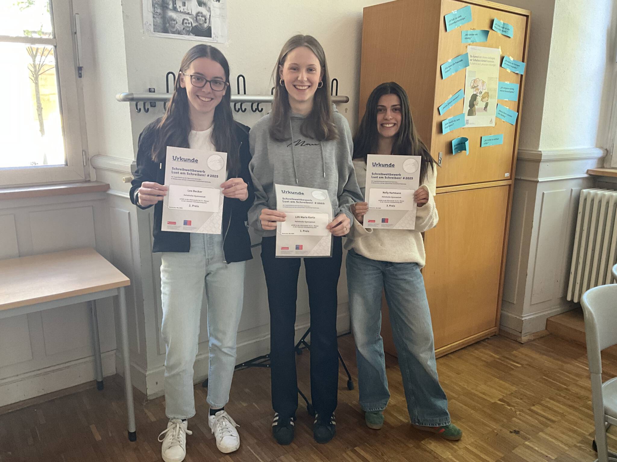 Schreibwettbewerb - Helmholtz-Gymnasium Karlsruhe